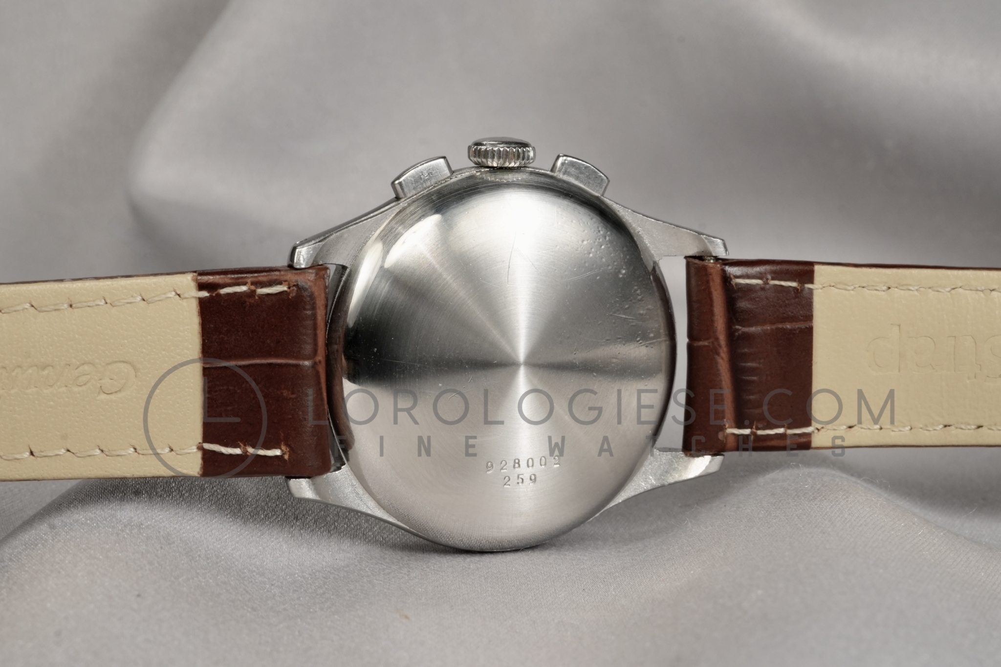 Ebel - Lemania Vintage Steel Chronograph - Cal. LWO 27.CH-12 - Lorologiese Fine Watches